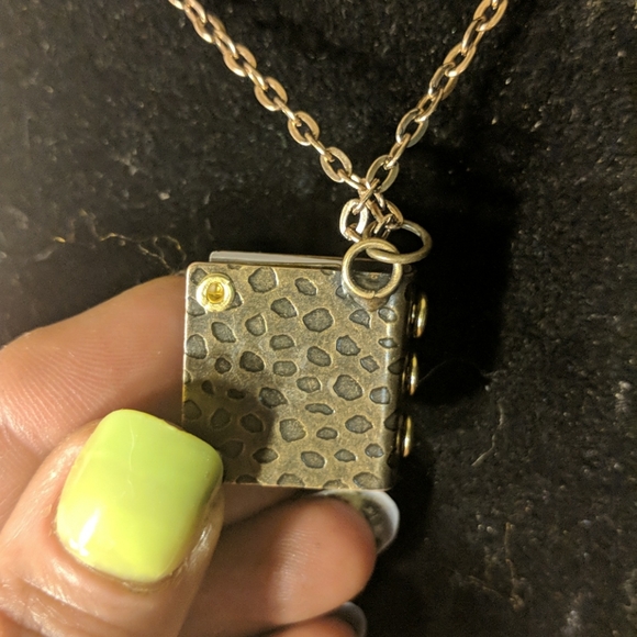 Jewelry | Little Notebook Necklace On 18 Inch Chain | Poshmark